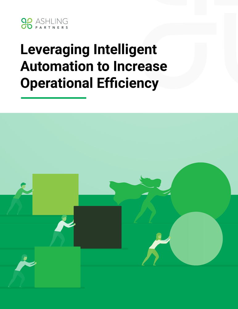 Leveraging Intelligent Automation To Increase Operational Efficiency